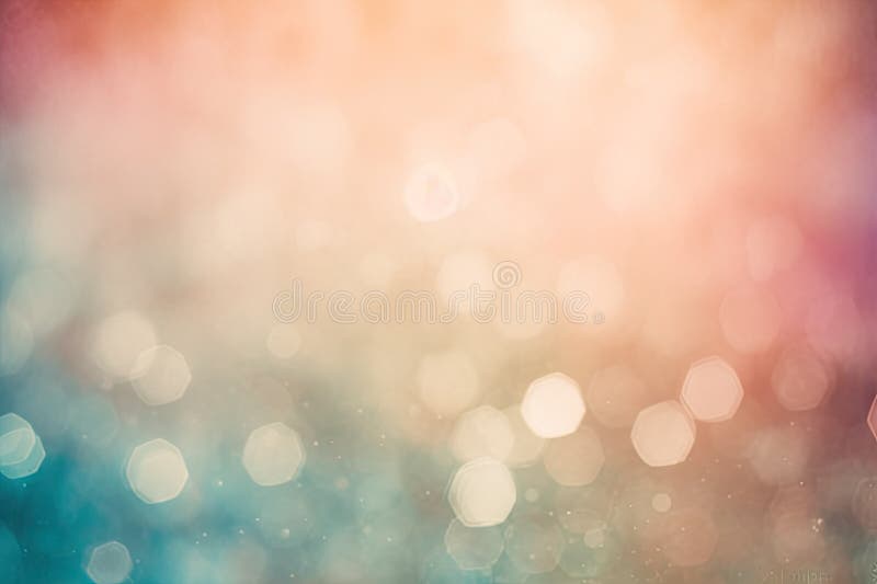 Overlay Flare Sunbeams Lights Defocused Background Bokeh Colored Pastel ...
