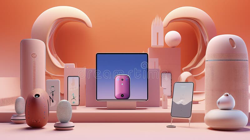A Photo of AI - Powered Product Design Stock Illustration ...