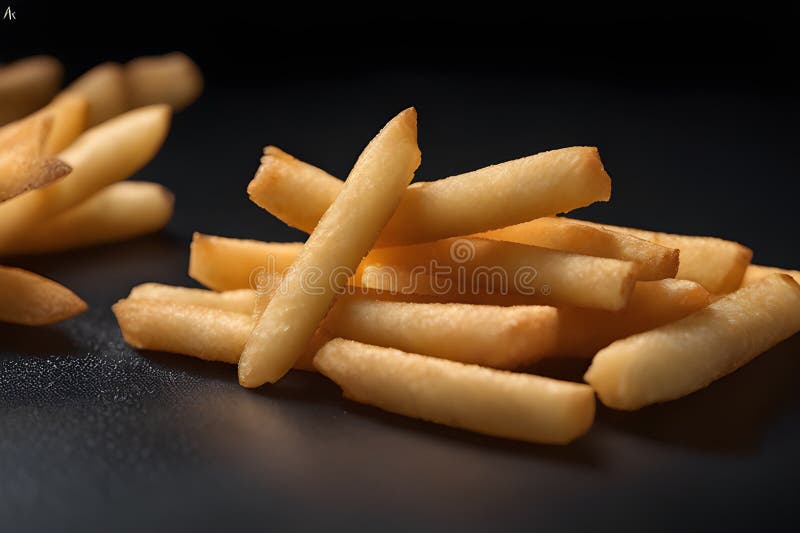 A single perfect fry stock illustration. Illustration of produce ...