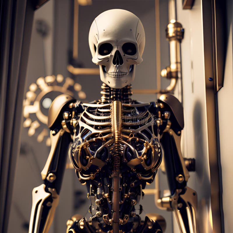 Skeleton in the closet stock illustration. Illustration of imagine ...