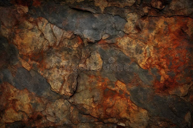 Surface Stone Rough Rusty Space Copy Banner Grunge Metal Rusty Looks it ...