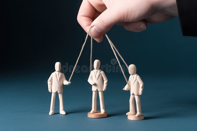 Tyrant Ctator Political Leader Obey People Concept Controlling ...