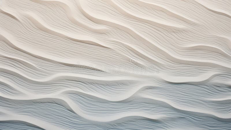 Clean White Floor with Simple Wave Pattern Stock Illustration ...