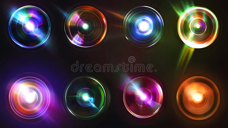 Abstract Retro Film Analog Effect Background with Defocused Vintage ...