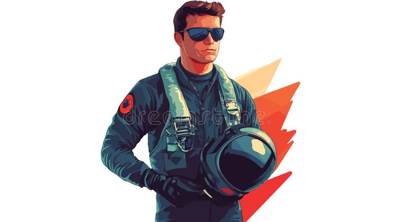 American Jet Fighter Pilot - Professional Military Aviator in Action ...
