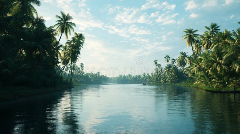 Captivating Beauty of Kerala Showcasing India S Natural Splendor Stock ...