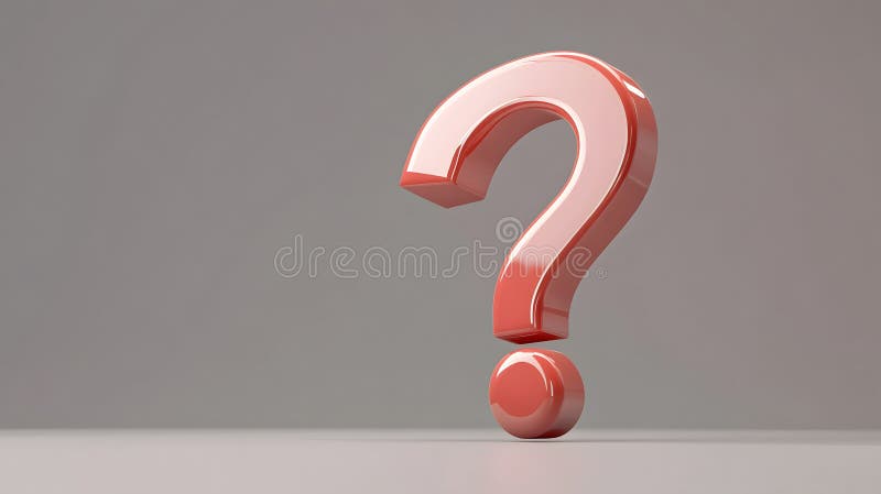 Cartoon Question Mark FAQ Problem Solution Symbol Stock Illustration ...