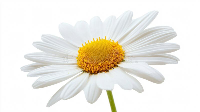 Daisy Flower on White Background - Professional Stock Photo Stock Image ...