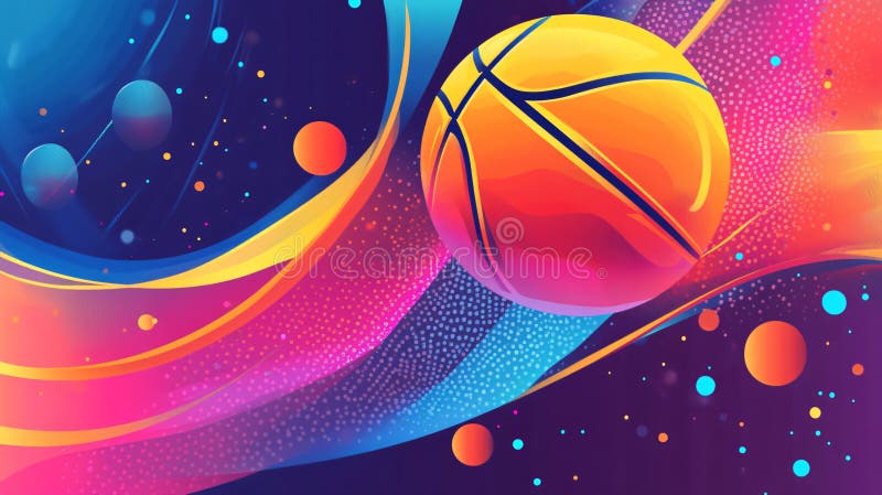 Dynamic and Vibrant Sports Background Vector for Sports Day Event ...