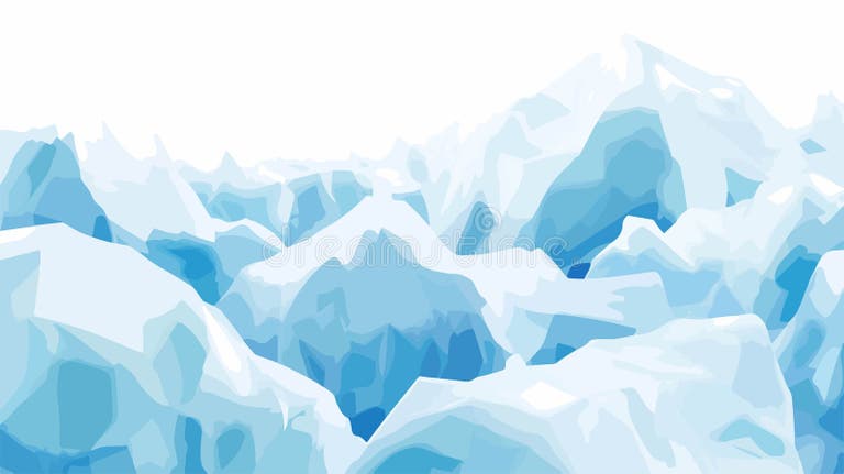 Elegant Abstract Ice Background Vector Illustration for Design Projects ...