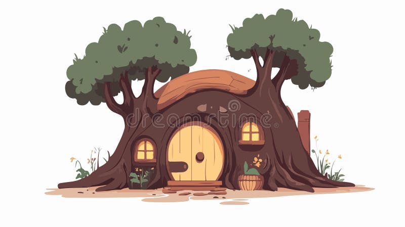 Enchanting Hobbit House Nestled in Tree Roots, a Fairytale Home in ...