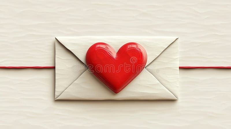 Envelope Continuous Line Drawing Template for Graphic Designers and ...