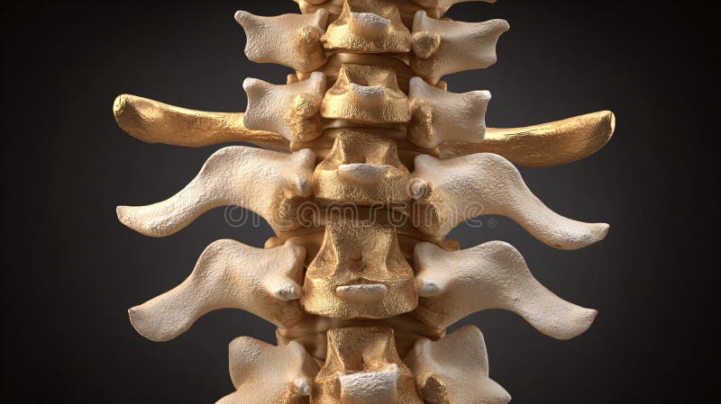Intervertebral Disc As Human Spine Anatomy Representation Stock ...