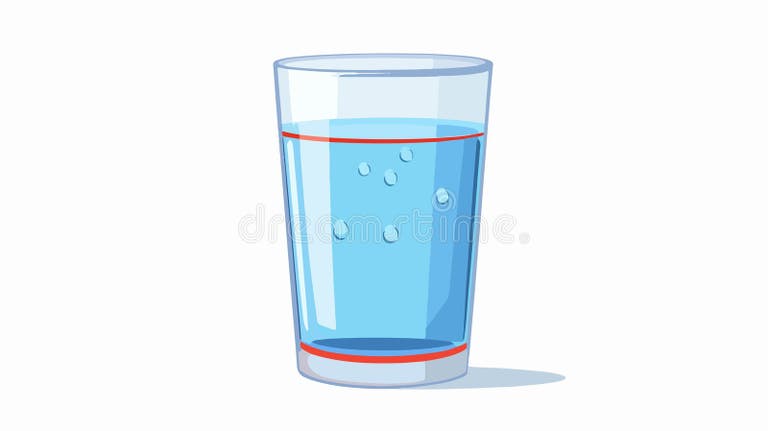 Modern Professional Drinking Water Sign Vector Illustration Design ...
