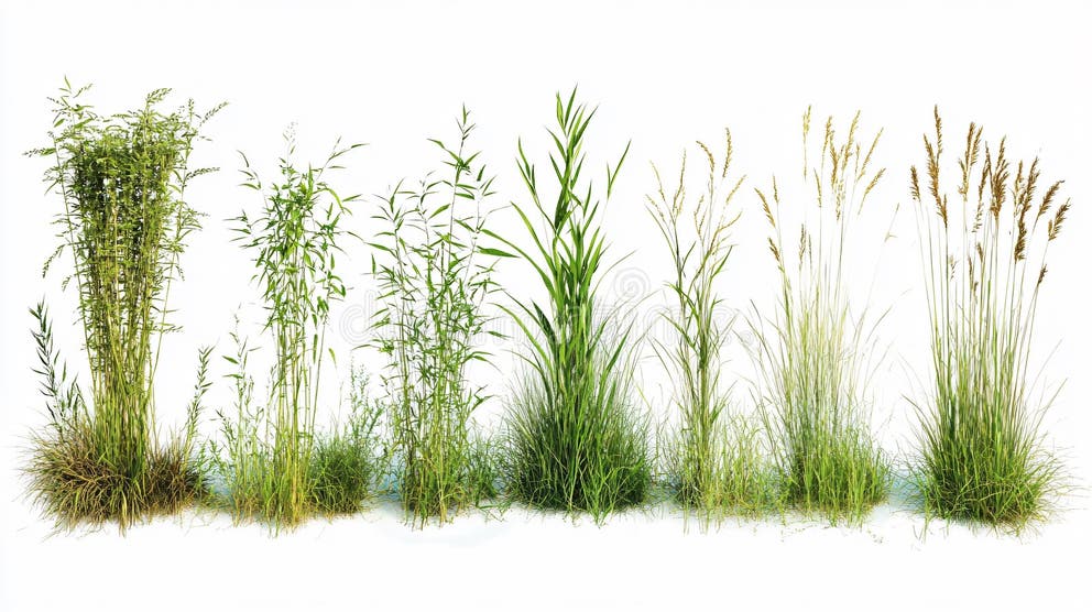 Native Buffalo Grass Growth Collection for Professional Use Stock Photo ...