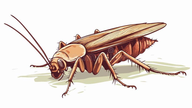 Professional Dead Cockroach Cartoon Stock Illustrations – 4 ...