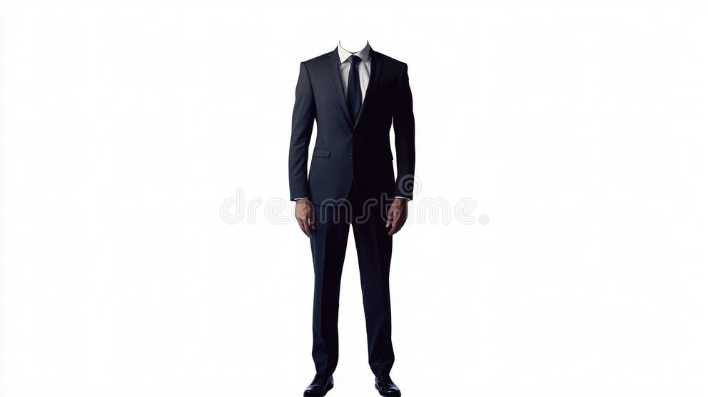 Professional Headless Man Business Suit Isolated Cut Out Stock ...
