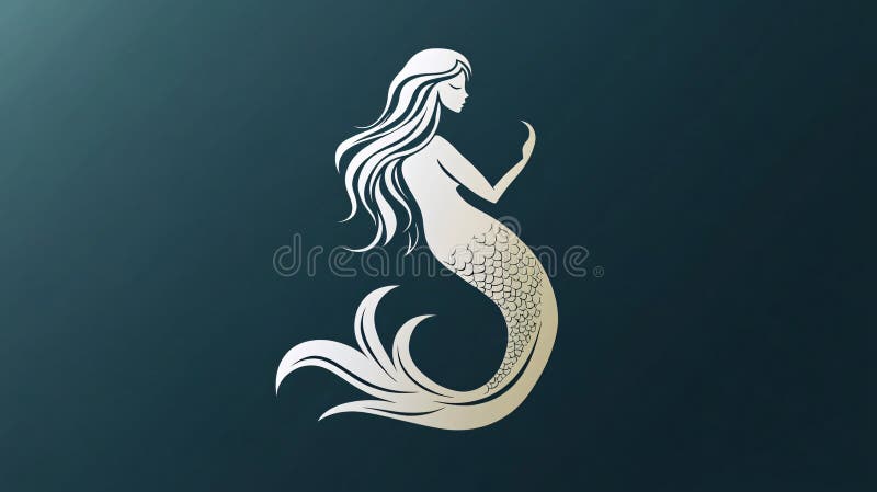 Professional Mermaid Logo Vector Design for Brand Identity Stock ...