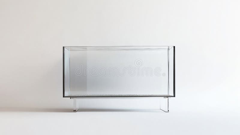Rectangular Tank Mockup for Industrial Use Stock Illustration ...