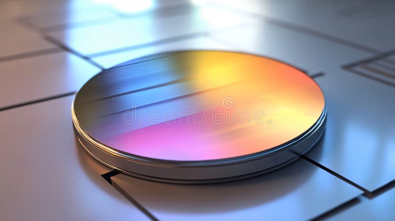 Silicon Wafer Production Process in Advanced Facility Stock ...