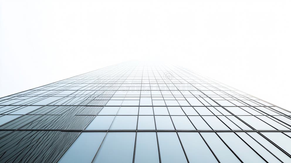 Stunning Macro Skyscraper on White Background for Professional Use ...