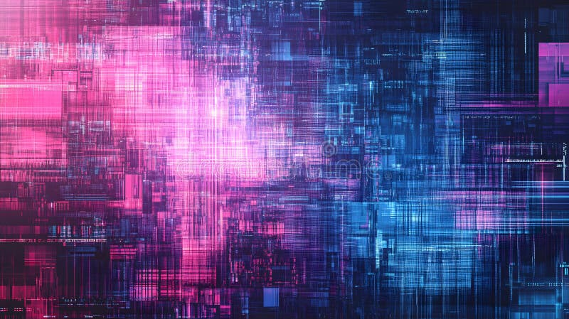 Vibrant Abstract Pink Blue Purple Background Design Stock Illustration ...