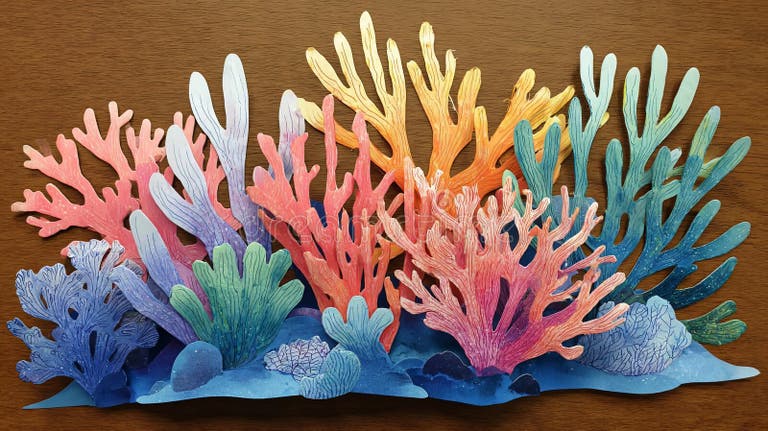 Coral Reef Cut Stock Illustrations – 1,633 Coral Reef Cut Stock ...