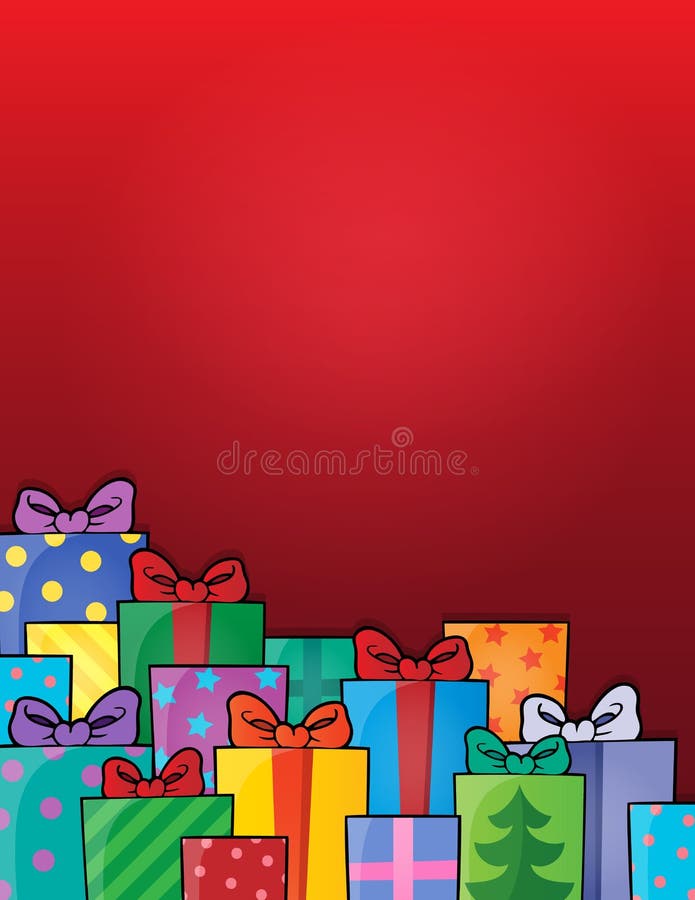 Image with gift theme 6 stock vector. Illustration of ornament - 60091494