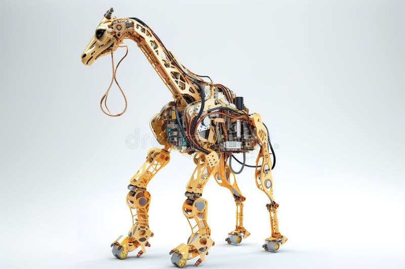Giraffe Robot Stock Illustrations – 421 Giraffe Robot Stock ...