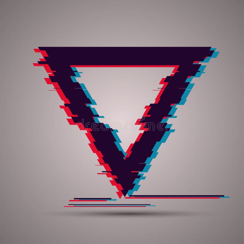 Image with glitch effect. stock illustration. Illustration of flyer ...