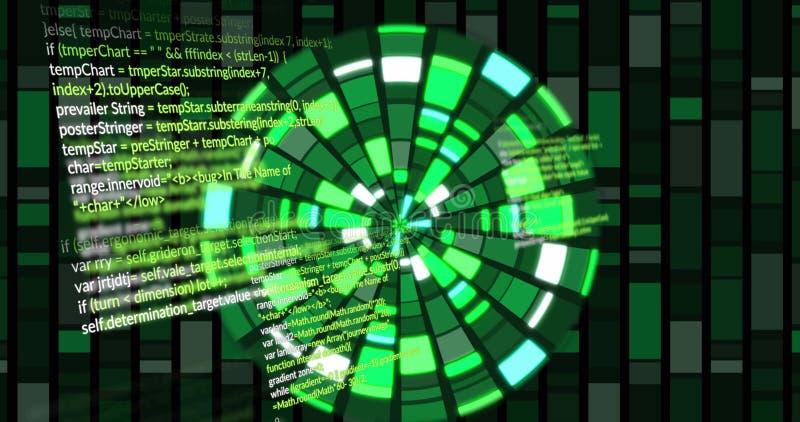 Image of Globe Made of Lights Rotating Over Digital Screen Stock Photo ...