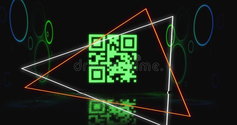 Glowing Qr Code Stock Illustrations – 364 Glowing Qr Code Stock ...