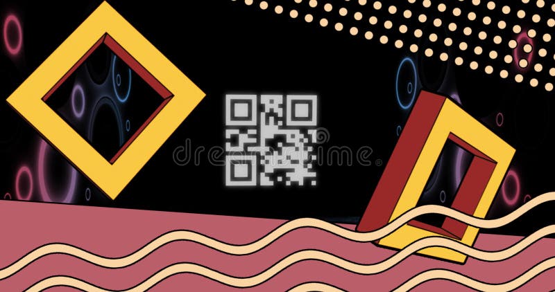 Glowing Qr Code Stock Illustrations – 364 Glowing Qr Code Stock ...