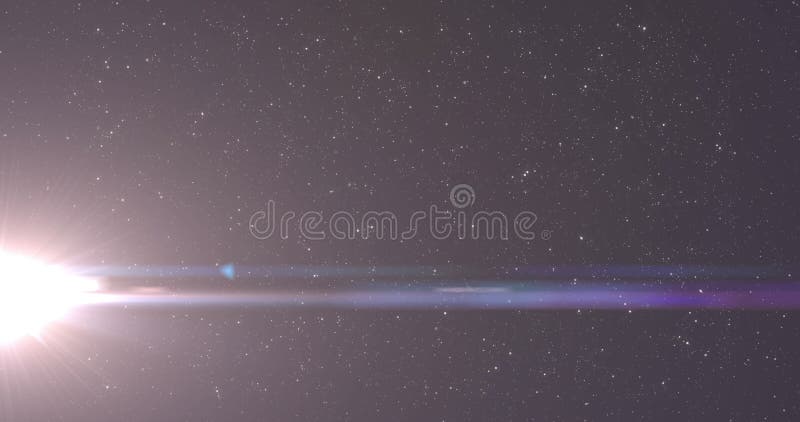 Image of Glowing Spots of Lights Over Dark Background Stock Image ...