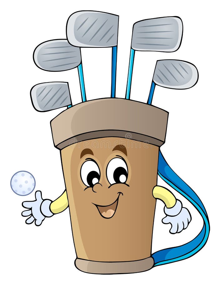 Image with golf theme 1 stock vector. Illustration of clubs - 30595070