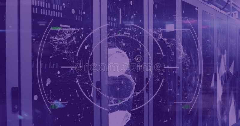 Image of Good Vibes Text with Network of Connections and Data ...