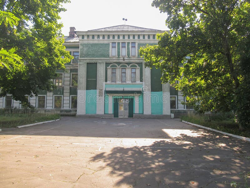 Image of a Grand, Light-colored Building with Classical Architecture ...