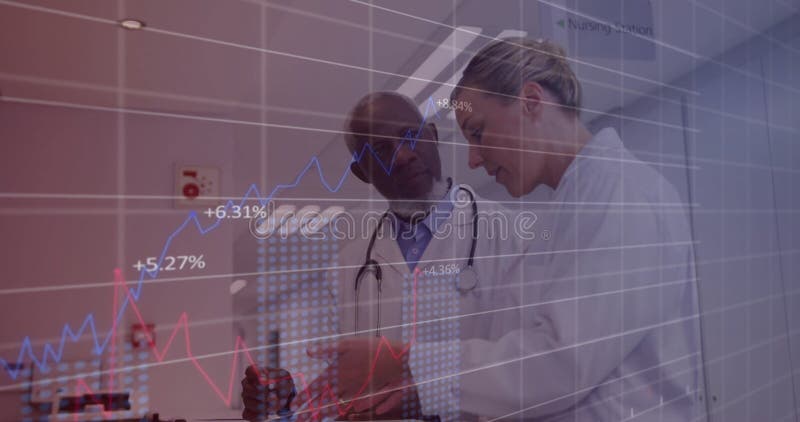 Image of Graphs, Changing Numbers Over Diverse Doctors Standing and ...