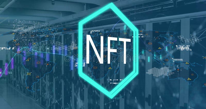 Image of Graphs and Nft Over Servers Stock Image - Image of people, reality: 317721177
