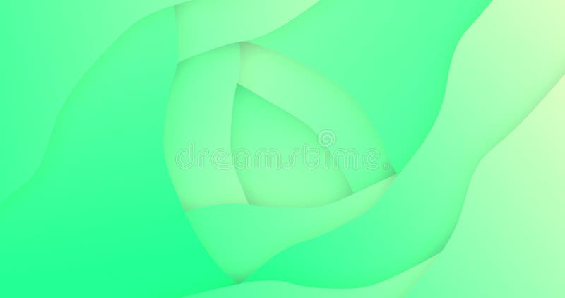 Image of Green Gradient Lines Waving in Seamless Loop Stock ...