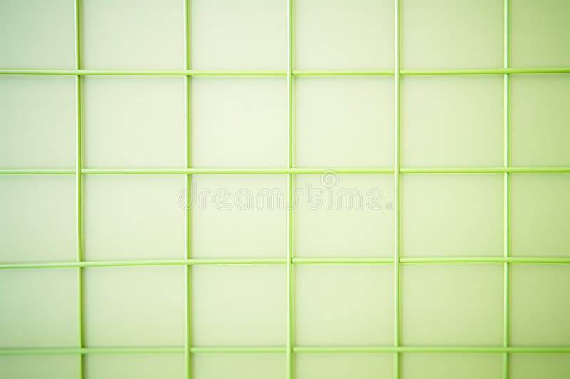 Image of Green Square Grid with Soft Focus Stock Illustration ...
