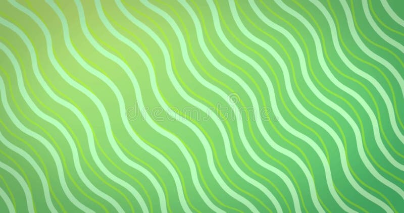 Image of Green Waving Pattern Moving on Green Background Stock ...