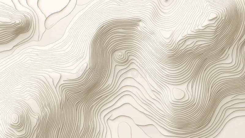 An Image Grid Showing the Geographic Relief and Contours of the Terrain ...