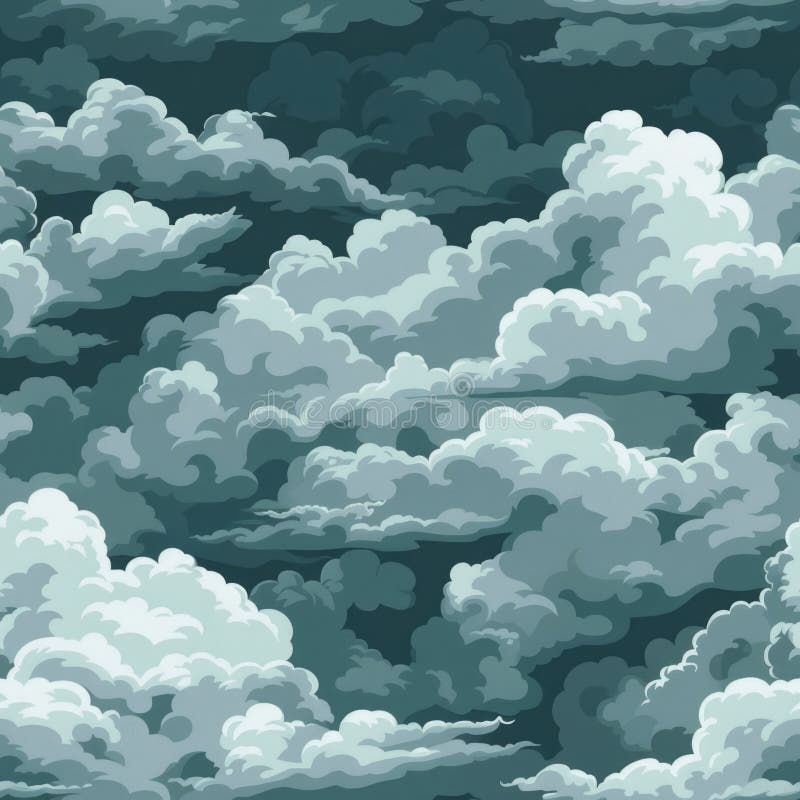 Image of a Group of Clouds in the Sky. Suitable for Weather or Nature ...