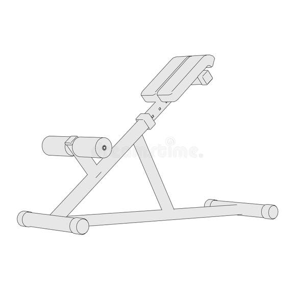 Image of gym machine stock illustration. Illustration of cartoon - 36907071