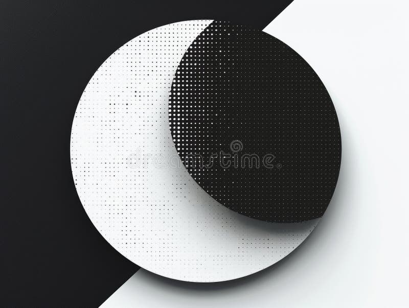 Half Moon Phase stock photo. Image of black, space, generated - 376116048