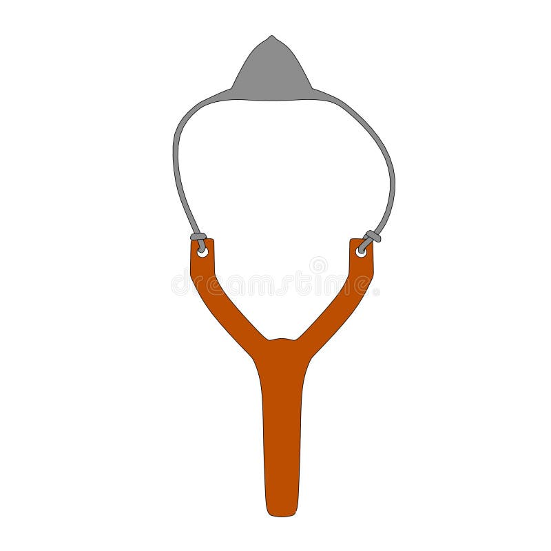 Image of catapult weapon stock illustration. Illustration of hand ...