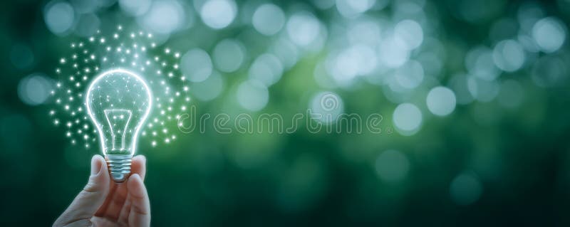 An Image of a Hand Grasping a Light Bulb with Increasing Illumination ...