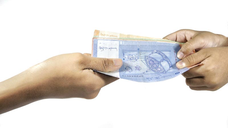 Hands and money stock photo. Image of hands, currency - 140544948