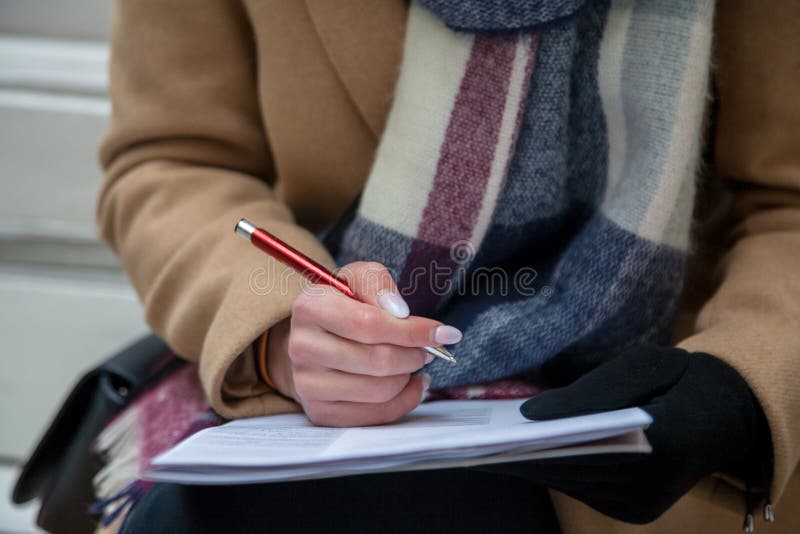 Man in a Bow Tie Completing a Form Stock Image - Image of confident ...